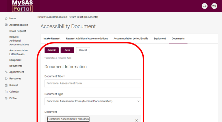 New Student Registration | Student Accessibility Services (SAS ...