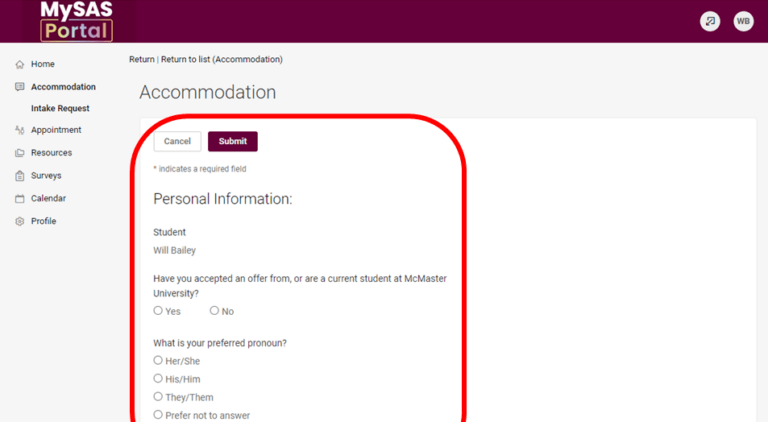 New Student Registration | Student Accessibility Services (SAS ...
