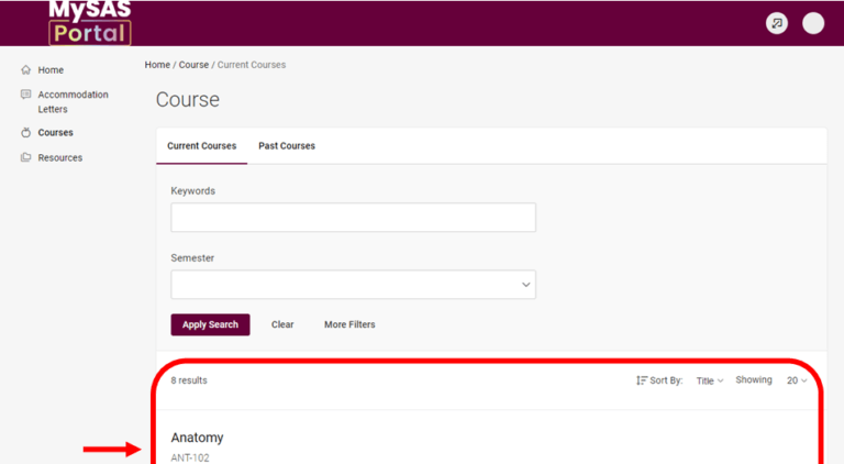 Viewing Student Accommodations (Instructors and Faculty) | Student ...