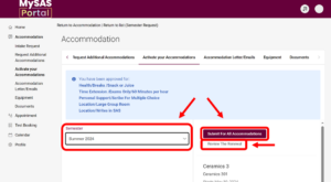 Activating Accommodations | Student Accessibility Services (SAS ...